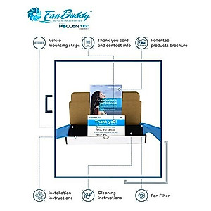 Tower Fan Air Purifying Filter Keeps Your Fan Clean and Running Longer for Cleaner Air and a Cooling Breeze Reusable Compatible with Lasko Wind Curve Fan Models 2254,2551,2559