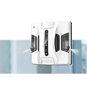 HOBOT-2S Window Cleaning Automatic Smart Robot with Dual Ultrasonic Water Spray and Control via Smartphone or Remote
