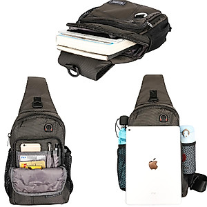 Vanlison Crossbody Sling Bag Backpack for Men & Women