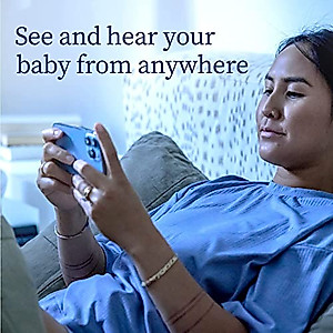 Owlet Dream Duo Smart Baby Monitor - Video Baby Monitor with HD Camera & Dream Sock: Only Baby Monitor to Track Heart Rate & Average Oxygen as Sleep Quality Indicators - Mint