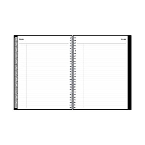 Blue Sky 2024 Weekly and Monthly Planner, January - December, 8” x 10.875”, Flexible Cover, Wirebound, Dainian (142998-24)