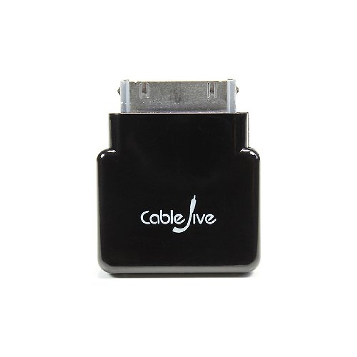 CableJive dockStubz+ Charge Converter and 30-pin Pass Through Adapter and Power Injector for Legacy iPhone, iPod, and iPad