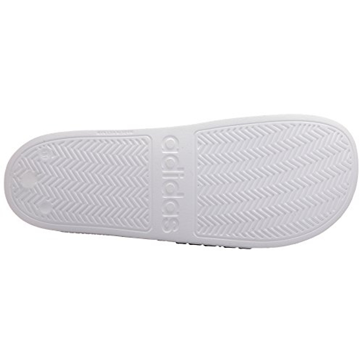 adidas Men's Adilette Shower Slides White/Core Black/White 13