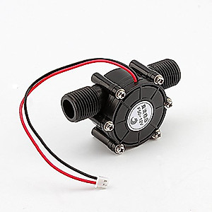 Micro Hydro Water Turbine Generator,Water Generator 12V DC Water Turbine Generator,10W Mini Hydro Generator Hydroelectric Power Generator Water Charging Tool Hydro Power Generator Turbine