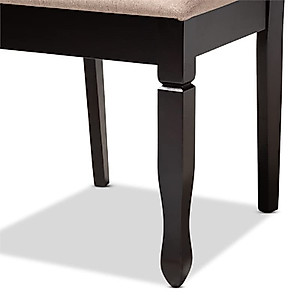 BOWERY HILL 18.5'' Mid-Century Wood Dining Chair in Mahogany/Espresso (Set of 4)