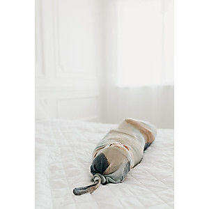 Baby Beanie Hat Top Knot Stretchy Soft"Picasso" by Copper Pearl