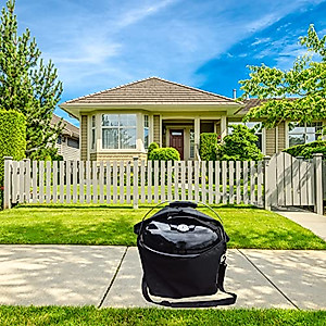 Portable Grill Carry Bag and Grill Cover for Weber Smokey Joe 14-Inch Portable Grill, Grill Cover Compatible with Smokey Joe Premium 14-Inch Grill