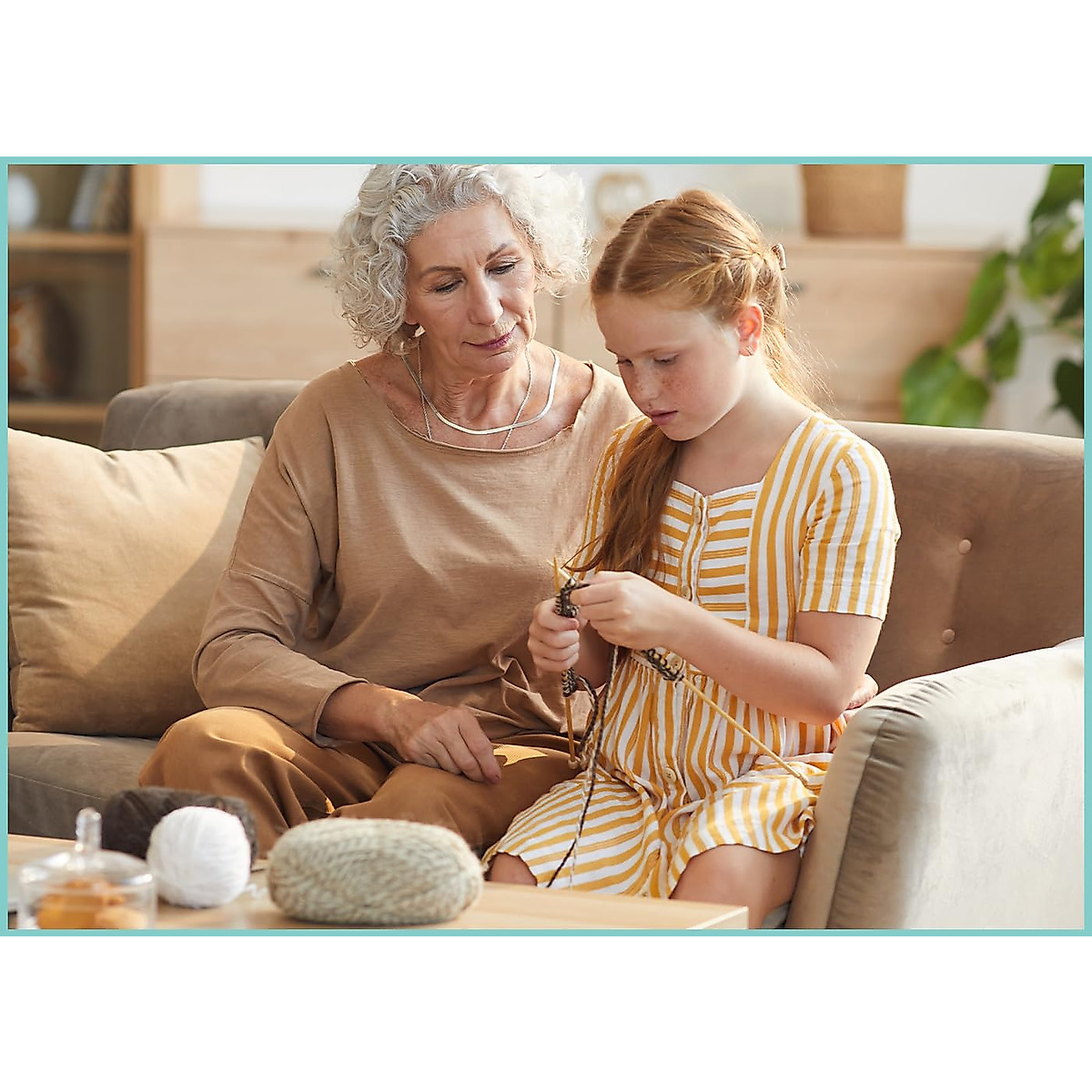 LIHAO 36 PCS Bamboo Knitting Needles Set (18 Sizes From 2.0mm to 10.0mm)