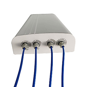 4x4 MIMO External Panel 5G 4G LTE Antennas/Directional Outdoor WiFi Antenna Long Range 698-4000 MHz for WiFi 5G 4G LTE Router &Hotspots(Full Kit)