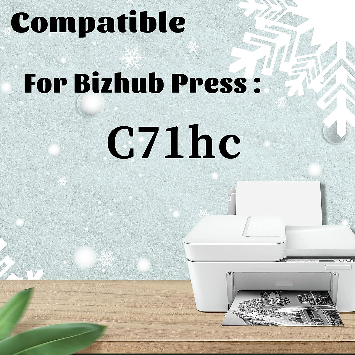 High Yield TN623 Toner Cartridge Compatible Replacement for Konica Minolta Bizhub C71cf Printer 4 Color