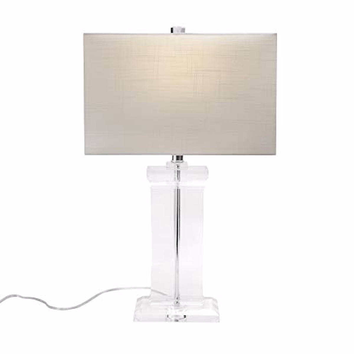 nuLOOM MCT11AA Toledo 25" Crystal Table Lamp, Height, Clear