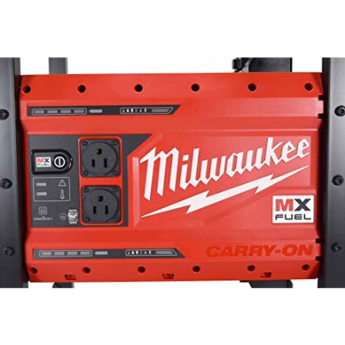 Milwaukee MXF002-2XC Portable 3600W/1800W Push Start Battery Powered Generator with 2 Batteries