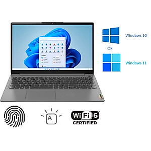 Lenovo 2022 IdeaPad 3 15.6" Full HD 1080P Touchscreen Laptop, 11th Gen Intel Quad-Core i5-1135G7 Up to 4.2GHz (Beats i7-1065G7), 12GB DDR4 RAM, 512GB PCIe SSD, Backlit Keyboard, WiFi 6, HDMI, Windows