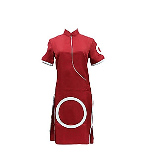 King Ma Women's Haruno Cheongsam Sakura Cosplay Clothing