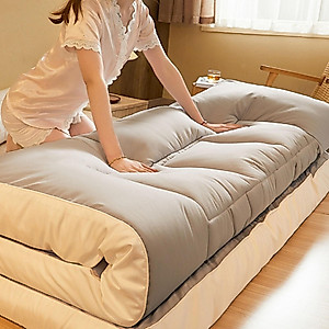 Thick Mattress, Thick Rolled up Mattress, Guest Mattress, Student Dormitory Mattress, Single Double Mattress, Full Size Mattress, Floor Mattress,