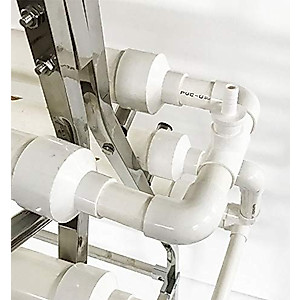 INTBUYING 88 Sites Hydroponic Site Grow Kit Leafy Vegetables Plant Holes Stainless Steel Holder Garden Growing System