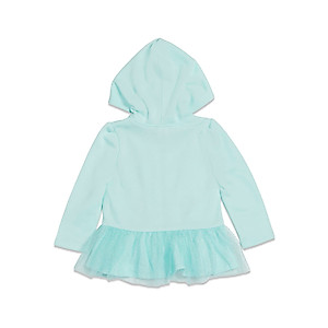 Disney Princess Ariel Toddler Girls Fleece Zip Up Hoodie 3T