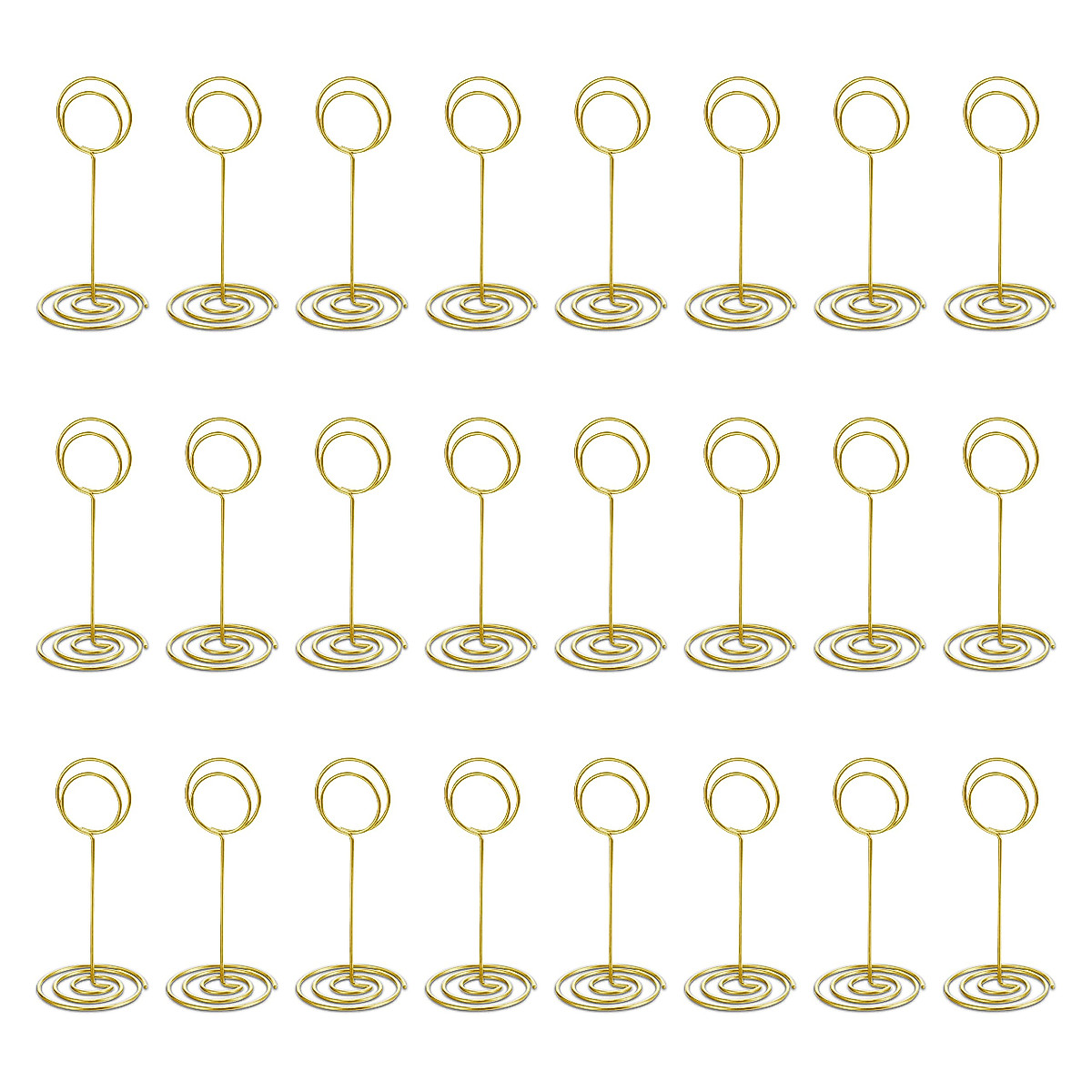 1-24 Acrylic Table Numbers for Wedding - 8.5 ″ × 4 ″ x 1/8″ Perfect Table Number Holders for Wedding, Meeting, Event, Birthday and Anniversary Party