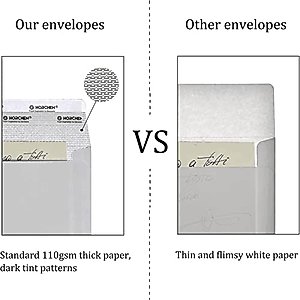 500 Count #10 Security Envelopes,Peel & Seal Windowless Bussiness Envelopes,Security Tint Pattern for Mailing of Checks, Invoices, Documents - 4 1/8 x 9 1/2 Inch - White，Horchen