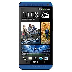 HTC One 32GB Unlocked GSM 4G LTE Android Smartphone - Vivid Blue