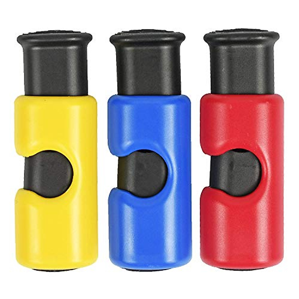 6pc Premium Quality ALAZCO Bag Clips - Value Set Food Fruit Bread Bag Cinch Non-Slip Grip EASY Squeeze & Lock