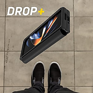 OtterBox SYMMETRY FLEX SERIES Case for the Samsung Z FOLD4 - BLACK