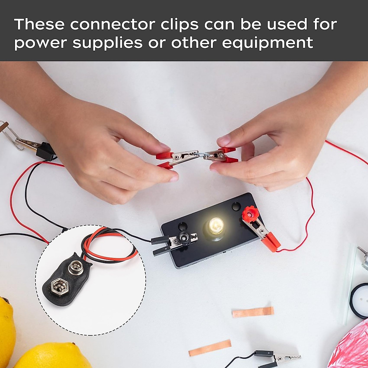 Parts Express 9V Battery Clip l Type