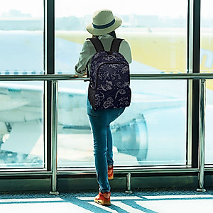 JHKKU Constellations Zodiac Signs Lightweight Packable Backpack 20L Small Water Resistant Travel Hiking Daypack Outdoor Travel Camping