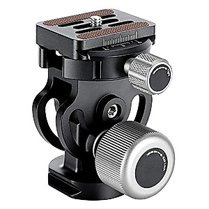 LEOFOTO VH-10S Monopod Two Way Tilt Head Arca Compatible w Large Comfort Knob