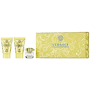 Versace Yellow Diamond Perfume for Women 3 Piece Mini Gift Set