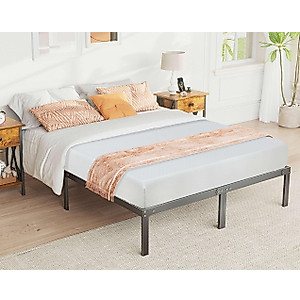 HWGEBY 6 Inch King Size Mattress, King Mattress Bamboo Charcoal Gel Infused Mattress, Green Tea Mattress Certipur US Certified, King Mattress in a Box Firm Mattress for Sleep and Pressure Relief