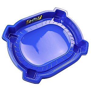 Aimoly Stadium Battle Arena for Beyblade Burst Battling Tops Game (Blue2)