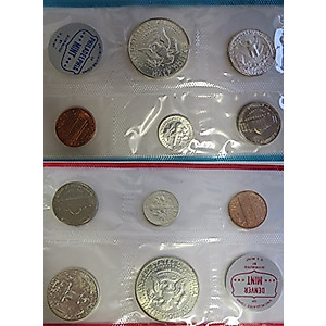 1964 Various Mint Marks Mint Set Perfect Uncirculated