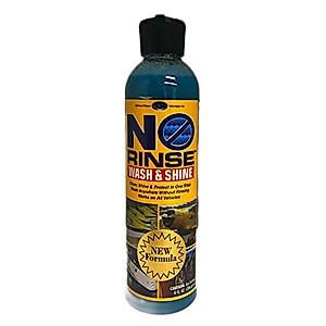 Optimum No Rinse Wash and Shine - ONR Car Wash, New Formula Version 5, Safe on Paint, Coatings, Wraps, and Interior, Rinseless Wash provides a Car Wash Soap Alternative (8 oz)