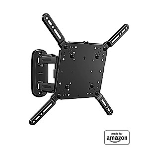 Made for Amazon Universal Full-Motion TV Wall Mount for TVs up to 55" and Compatible with Amazon Fire TVs