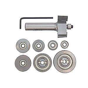 Whiteside Router Bits 1955 Multi Rabbet Set Carbide Tipped 1-3/8-Inch Large Diameter and 1/2-Inch Cutting Length