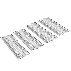 LS'BABQ Grill Heat Plates Flame Tamer for Blaze 32/34 / 40 Inch Grill Models, Stainless Steel, 4 Pack