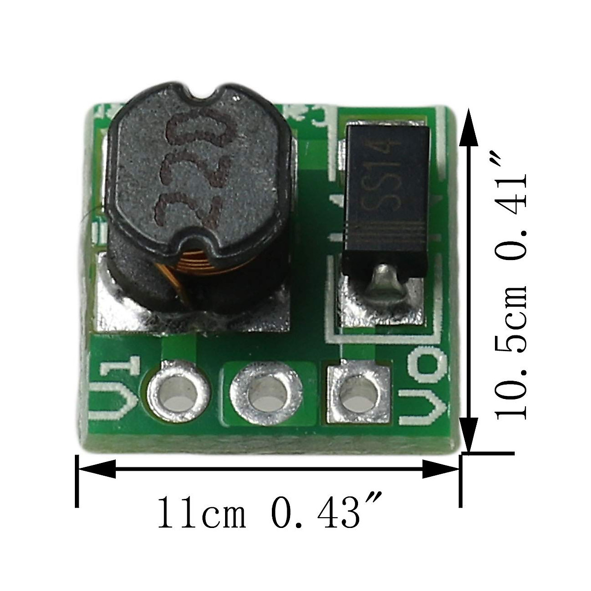 CSNSD 0.9-5V to 3.3V Step Up Power Module 6PCS 1.5V 1.8V 2.5V 3V 3.7V 4.2V 5V to 3.3V DC-DC Voltage Boost Converter Board