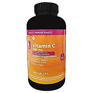 Member's Mark Vitamin C 1000 mg with Rosehips and Citrus Bioflavonoids (500 ct.)