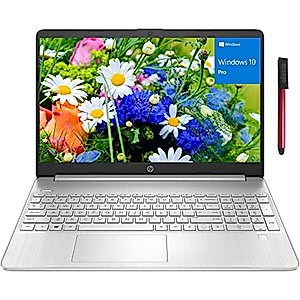 HP 15 15.6" FHD Windows 10 Pro Business Laptop Computer, Quad-Core i5-1135G7 up to 4.2GHz (Beat i7-1065G7), 8GB DDR4 RAM, 256GB PCIe SSD, AC WiFi, Bluetooth 5.0, Webcam, Type-C, 64GB Flash Drive