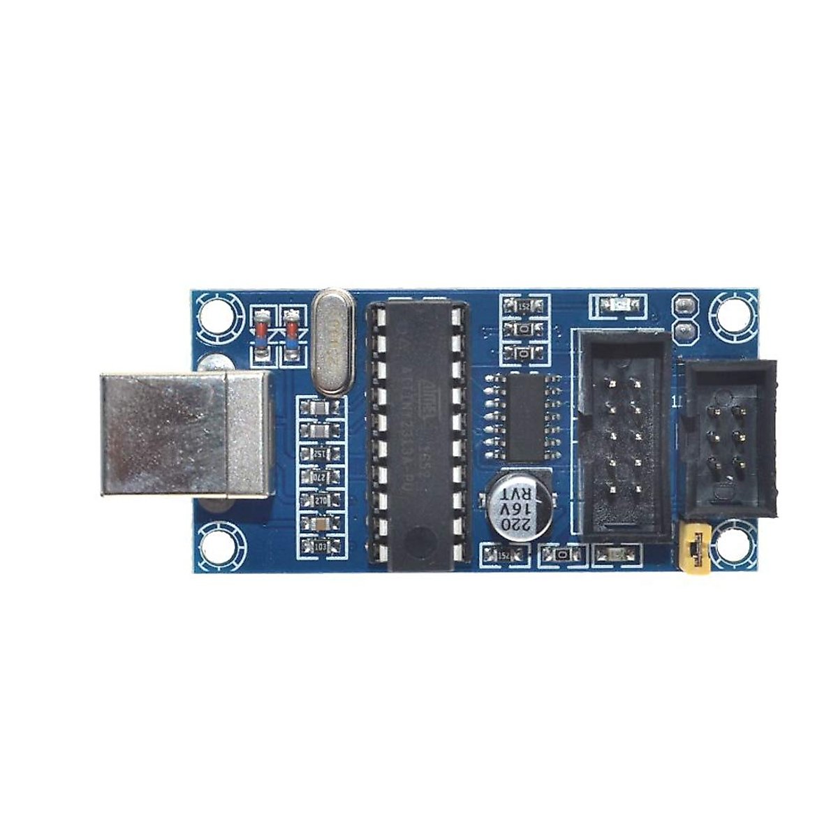 HiLetgo USBTiny USBtinyISP AVR ISP Programmer 6/10 Pin Bootloader for Arduino UNO MEGA