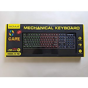 AOAS Gaming Keyboard Mechanical Model M-700