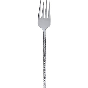 Carlisle FoodService Products 60202 Hammered Stainless Steel Cold Meat Fork, 12