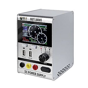 BST-3006S 30V 6A DC Power Supply Adjustable Digit Display Mini Laboratory Power Supply Voltage Regulator for Phone Repair