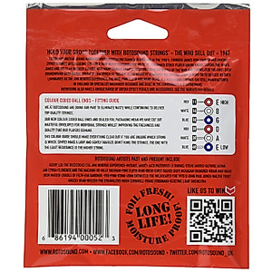 Rotosound roto electric guitar strings Roto Reds R11 (11-48)