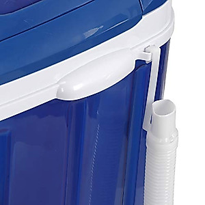 Mini Washing Machine, Portable Washer for Compact Laundry Semi-Automatic Compact Washer & Spinner 5.7 Lbs