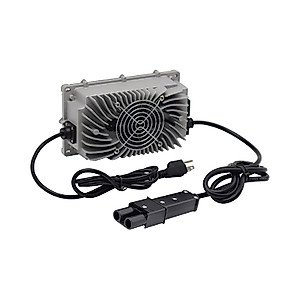 Generic 48 Volt 10 AMP Waterproof Golf Cart Battery Charger for Yamaha Golf Cart G14 G16 G19 G22 Drive with 2 Pin Plug Waterproof IP68