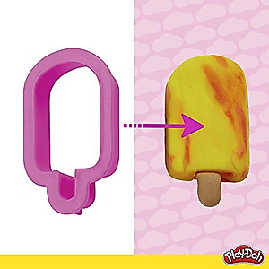 Play-Doh Bulk Ice Cream Theme 13-Pack of Non-Toxic Modeling Compound with Color Burst Plus 6 Tools (Amazon Exclusive)