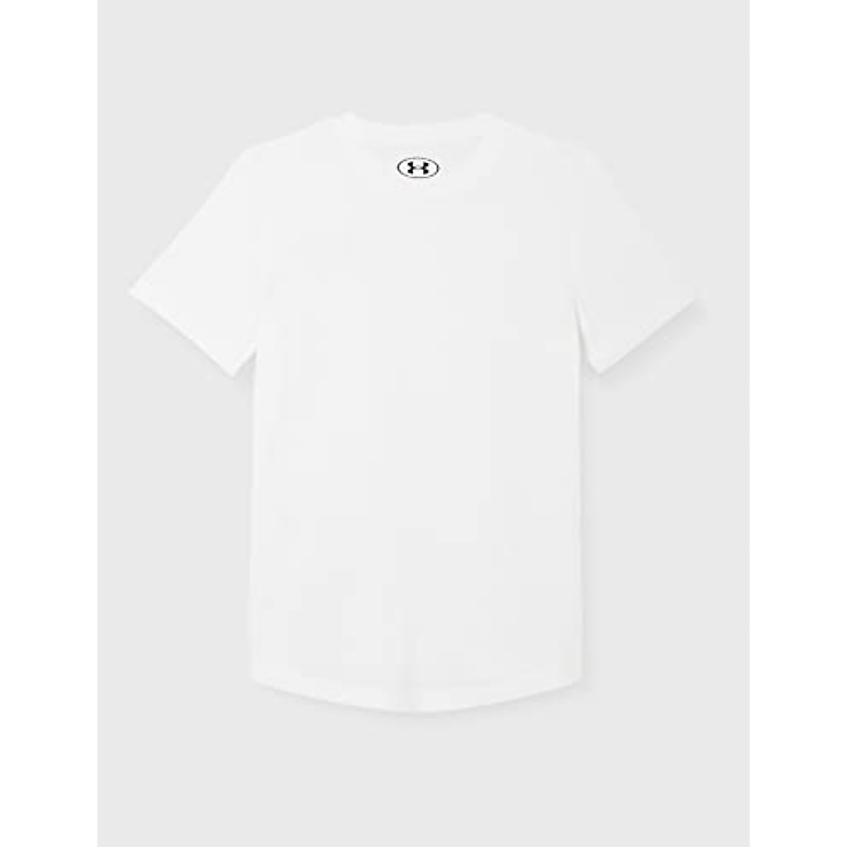 Under Armour Boys' Sportstyle Left Chest Short-Sleeve T-Shirt , White (100)/Black , Youth Large