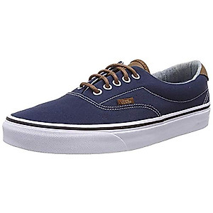 Vans Men's Low-Top Sneakers, Dress Blues/Acid Denim, 11.5 Women/10 Men